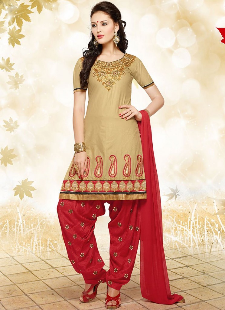 Latest Punjabi Patiala Salwar Kameez Designs 2018 2019 Collection