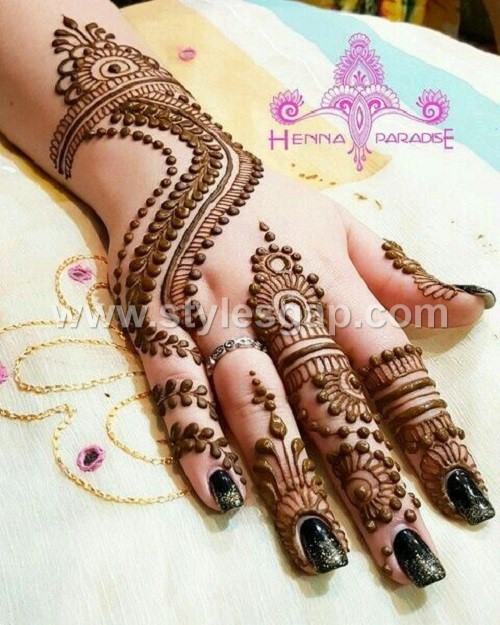 Pakistani & Indian Eid Mehndi Designs Collection 2018-2019 Pakistani & Indian Eid Mehndi Designs Collection 2018-2019