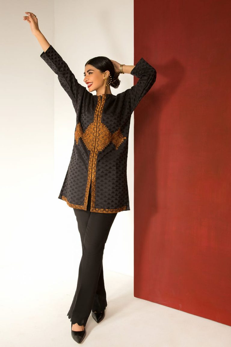 Khaadi Beautiful Winter Kurtas & Shirts Collection 2024-25 Designs