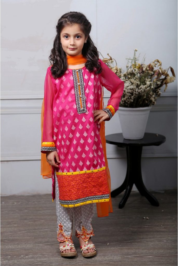 Latest Collection Maria B Fancy Kids Dresses Designs for Girls 2016 ...