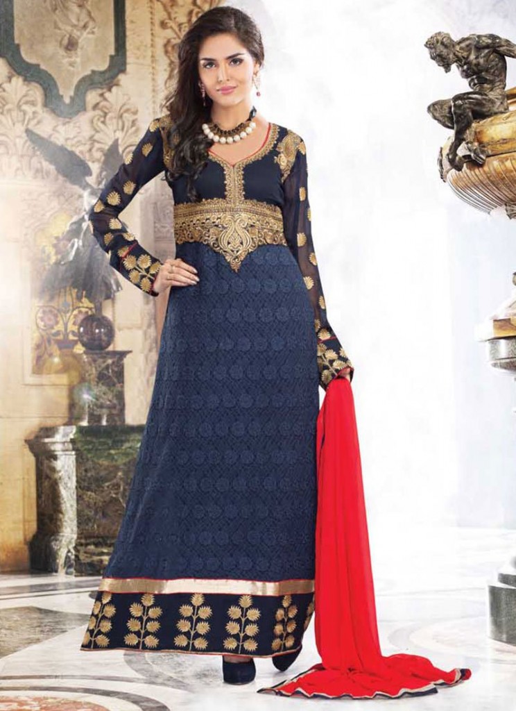 Latest Indian Ethnic Wear Dresses & Stylish Suits Formal Collection for ...