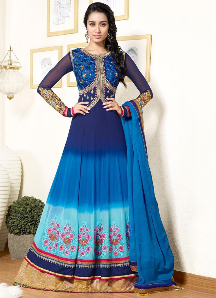 Latest Indian Ethnic Wear Dresses & Stylish Suits Formal Collection for ...