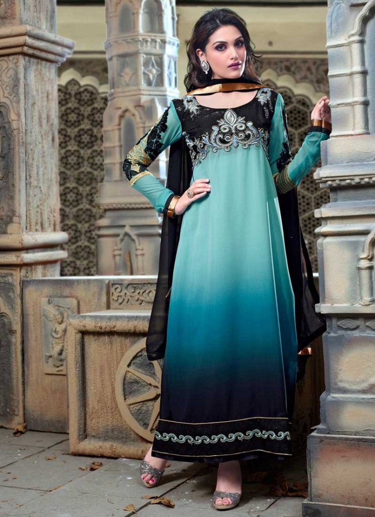 Latest Indian Ethnic Wear Dresses & Stylish Suits Formal Collection for ...