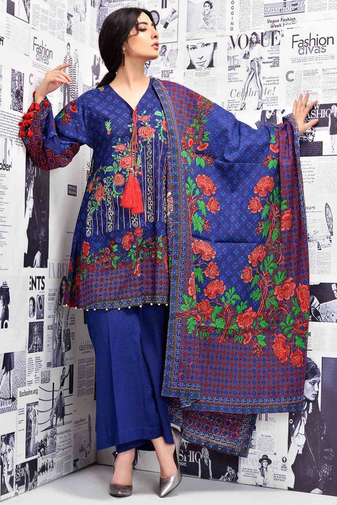 Warda-Latest Women Best Winter Dresses Designs Collection 2018 (5 ...