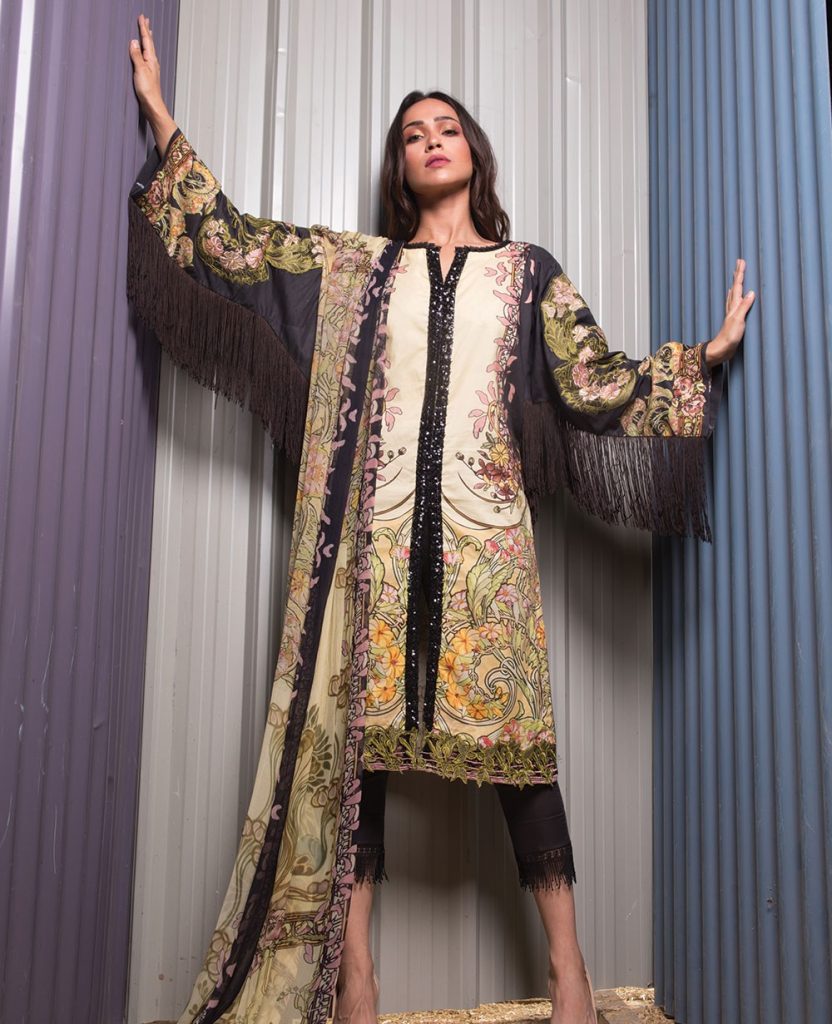 Ittehad Latest Winter Linen Khaddar Dresses Designs 2018-2019