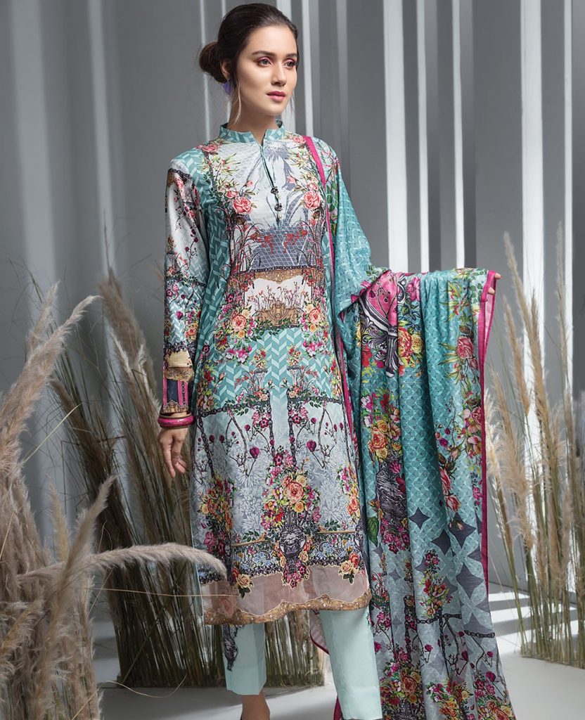 Ittehad Latest Winter Linen Khaddar Dresses Designs 2018-2019