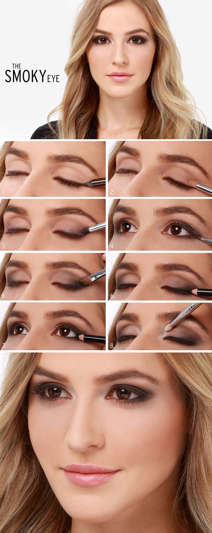 Best Smokey Eye Makeup Tutorial Step By Step Ideas With Pictures Best Smokey Eye Makeup Tutorial Step By Step Ideas With Pictures