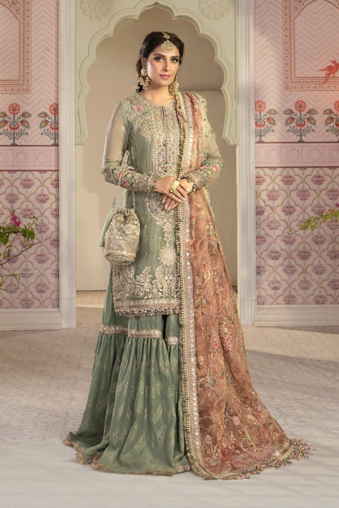 Maria B EMbroidered Fancy Suits Heritage Collection 2021