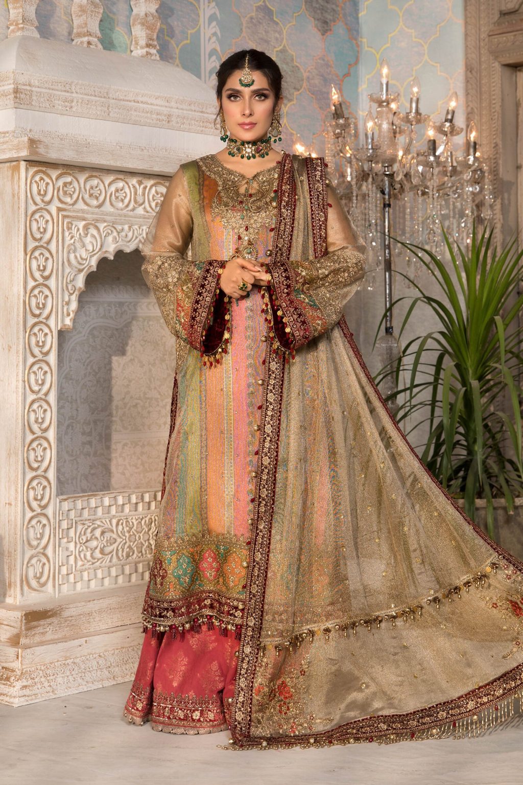 Maria B EMbroidered Fancy Suits Heritage Collection 2021