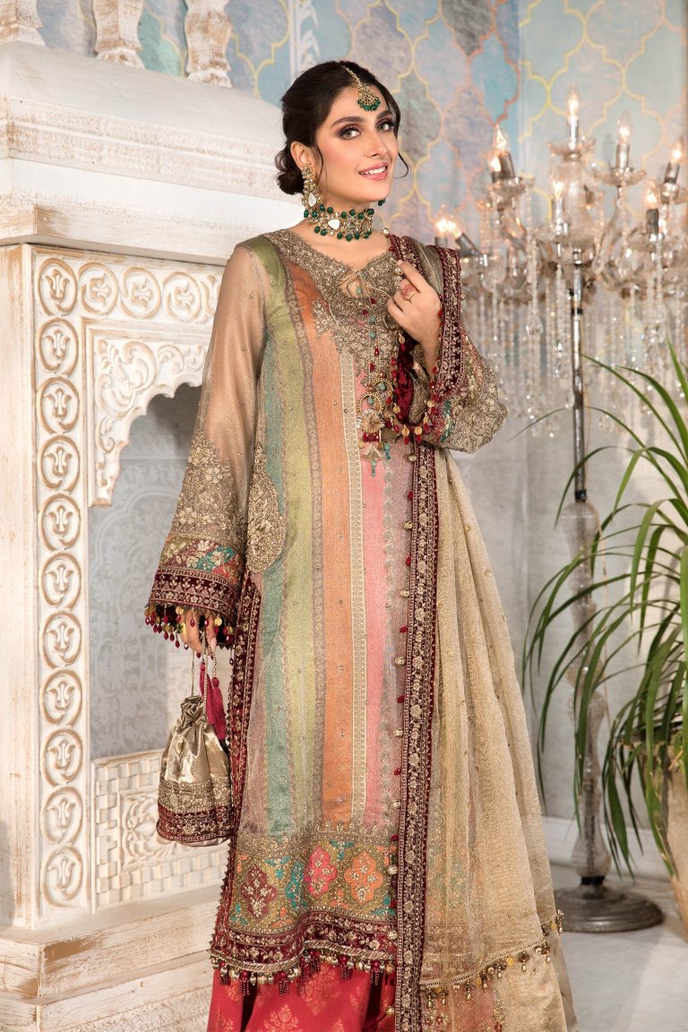 Maria B EMbroidered Fancy Suits Heritage Collection 2021