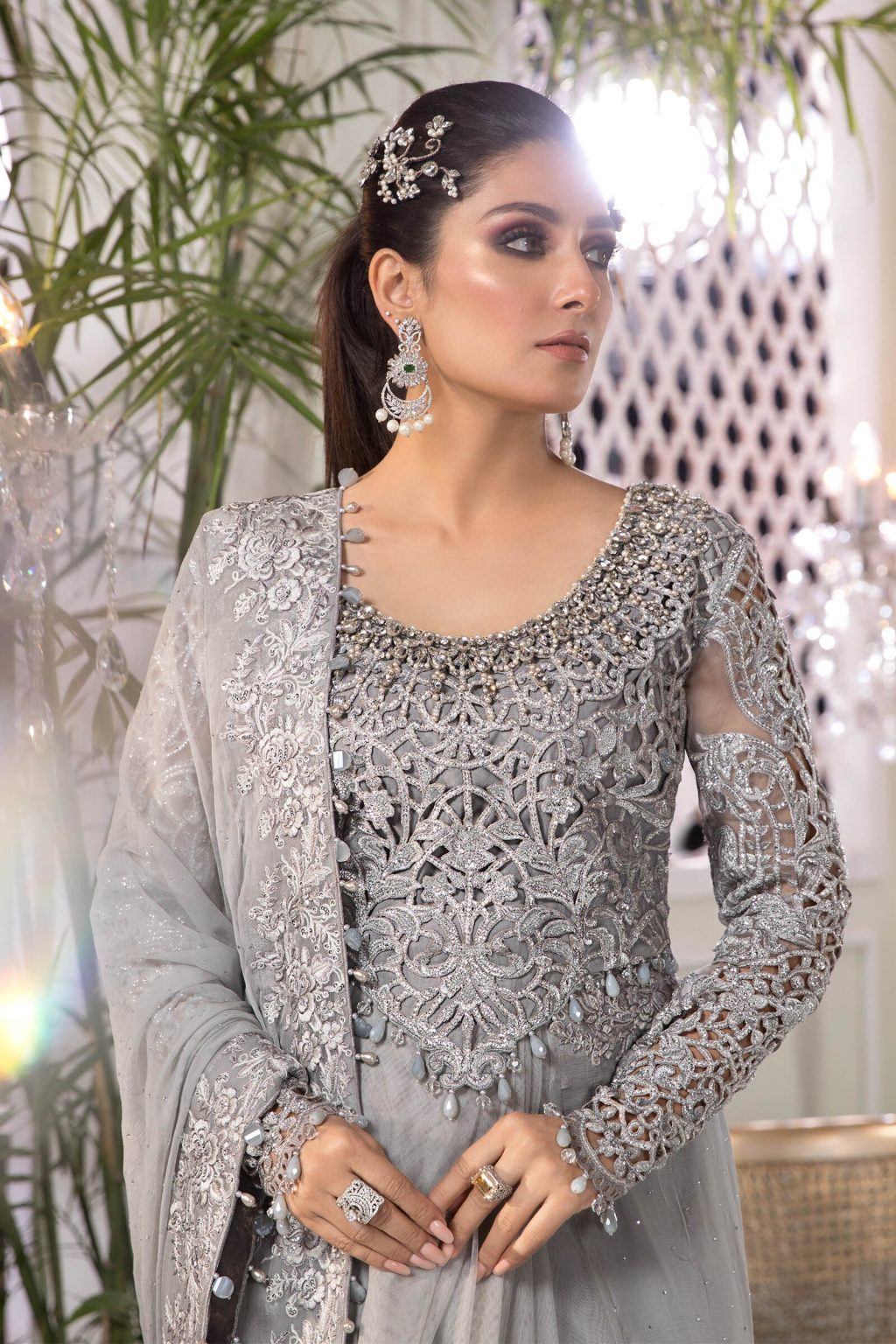 Maria B EMbroidered Fancy Suits Heritage Collection 2021 (5 ...
