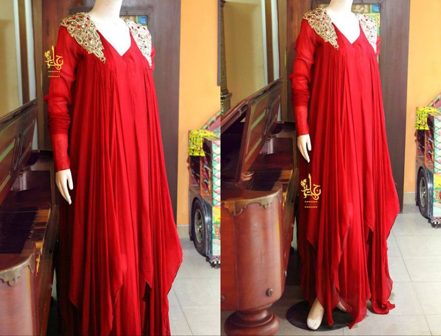 Fancy Airline Frocks Designs & Styles 2016-17 Collection