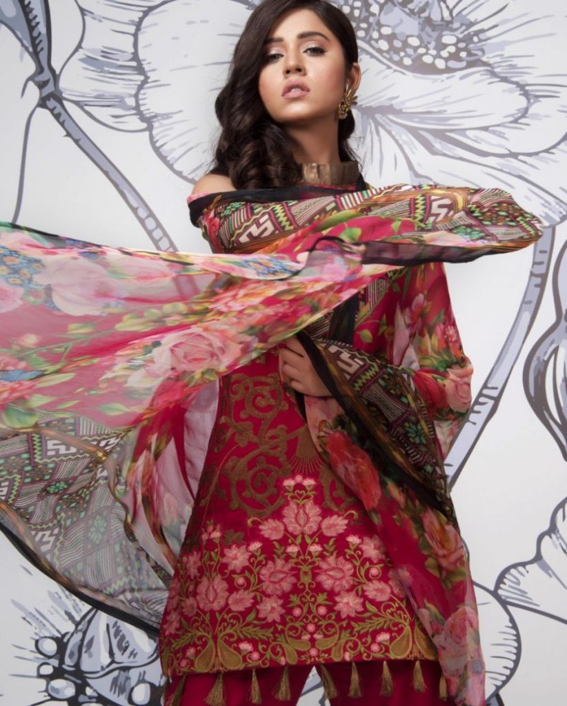 Nimsay Luxury Summer Embroidered Lawn Suits Collection 2018-19