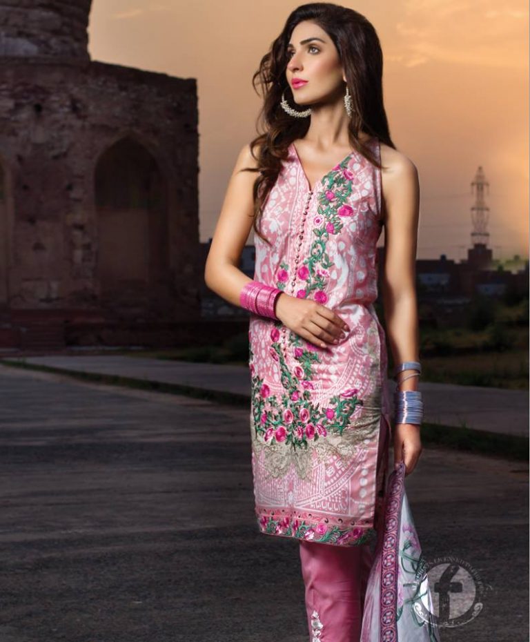 Firdous Embroidered Suits Eid Collection 2016-2017