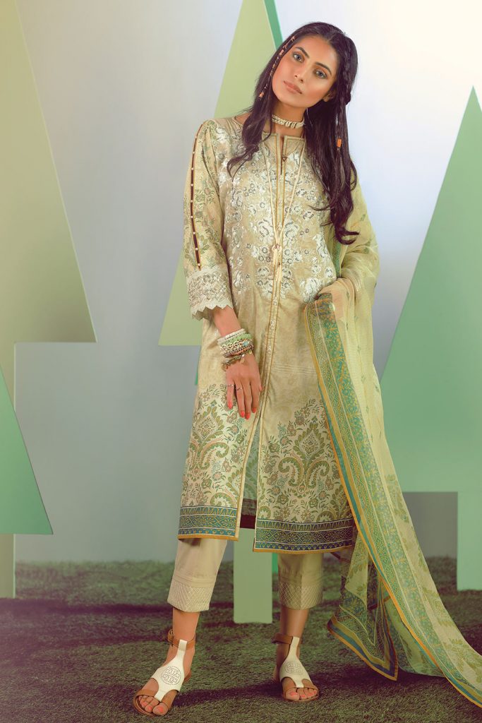 Bonanza Satrangi Summer Lawn Designer Dresses 2018-2019 Collection