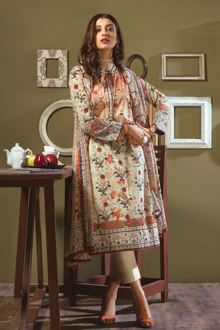 Bonanza Satrangi Summer Lawn Designer Dresses 2018-2019 Collection