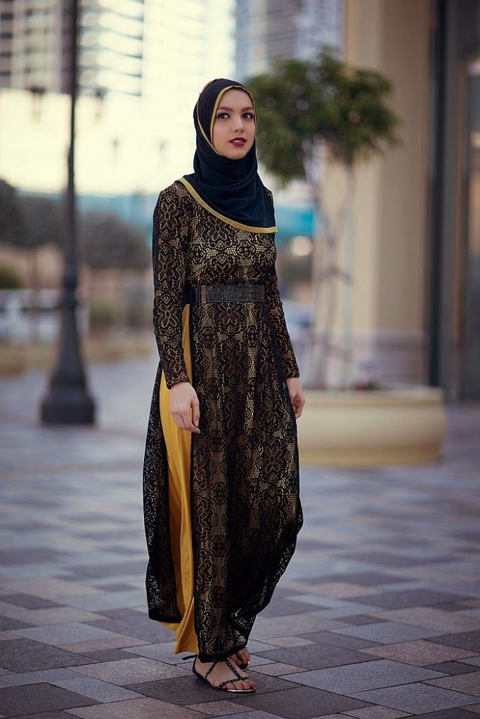 Fancy Lace Embroidered Abaya Designs Latest Collection 2022-2023