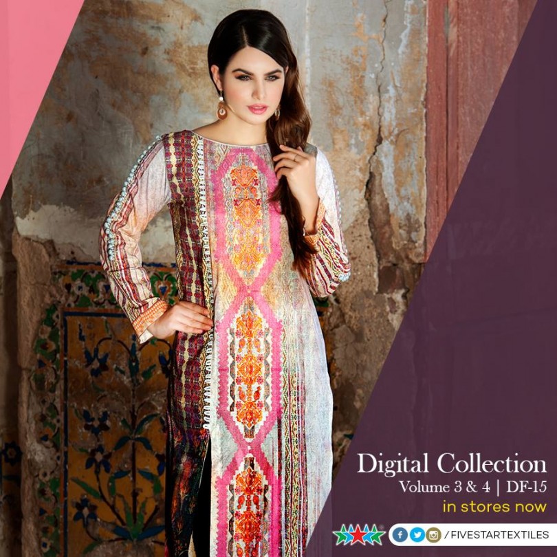 Latest Winter Dresses for Women 2015-2016 by Five Star Textiles