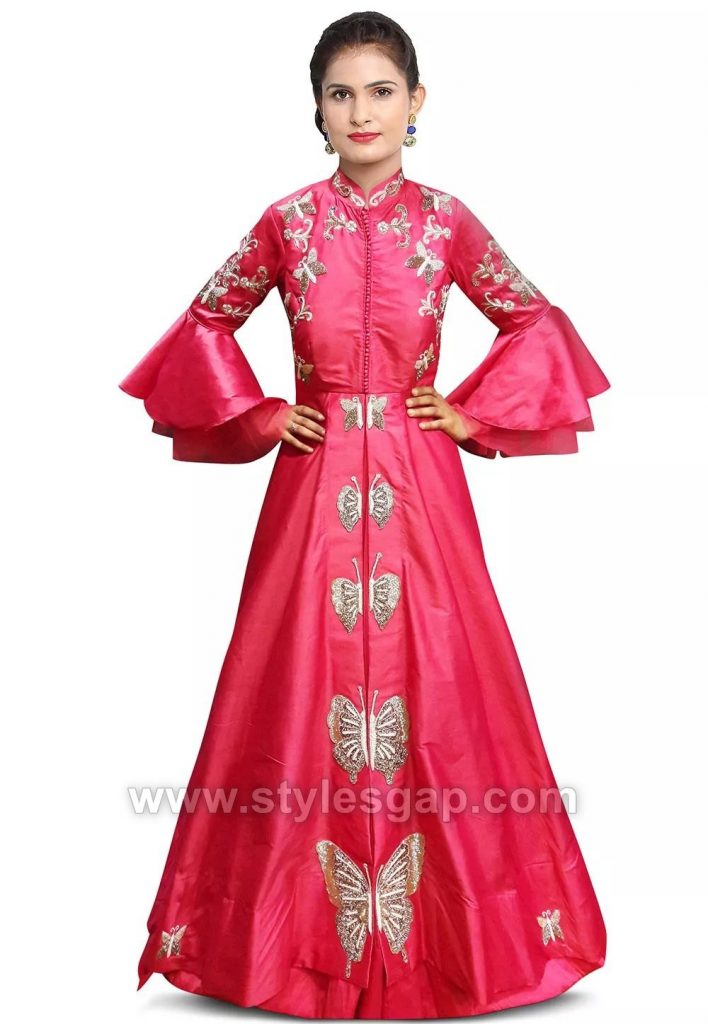 Latest Umbrella Cut Dresses Frocks Designs 2024-25 Collection