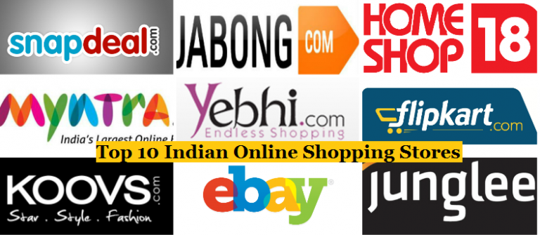 Top 10 Most Popular Best Indian Online Shopping Stores Websites ...