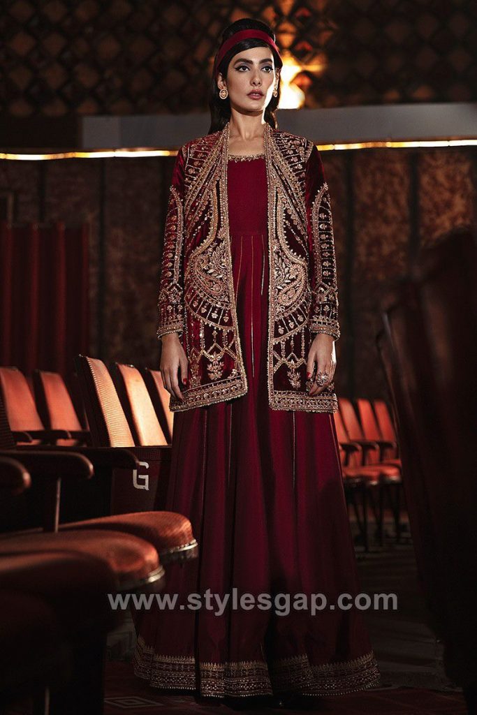 Indian Jacket Style Dresses Koti Anarkali Suits 2025-26 Collection