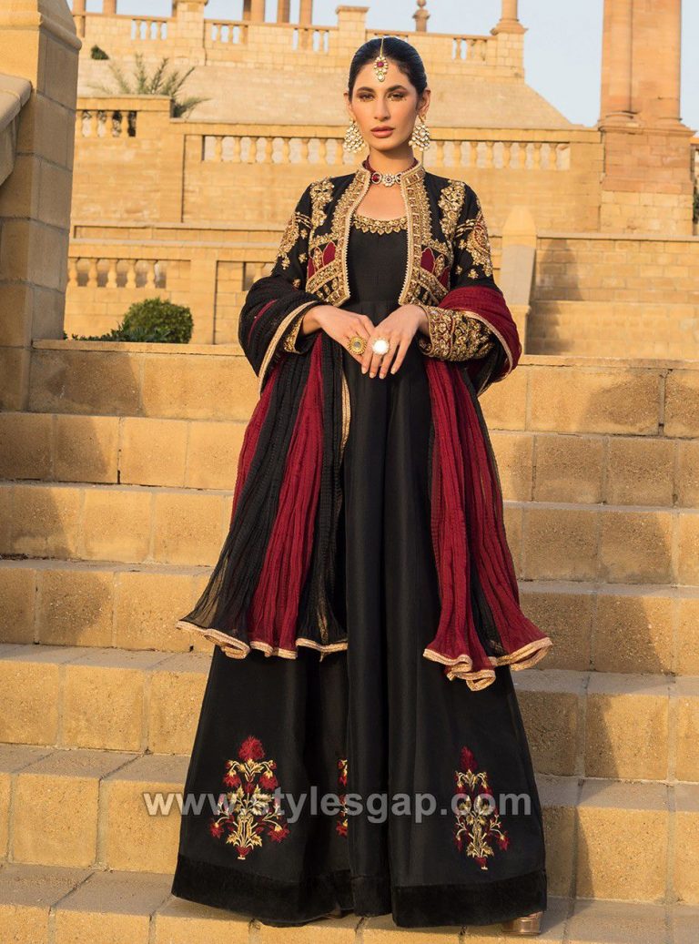 Indian Jacket Style Dresses Koti Anarkali Suits 2025-26 Collection