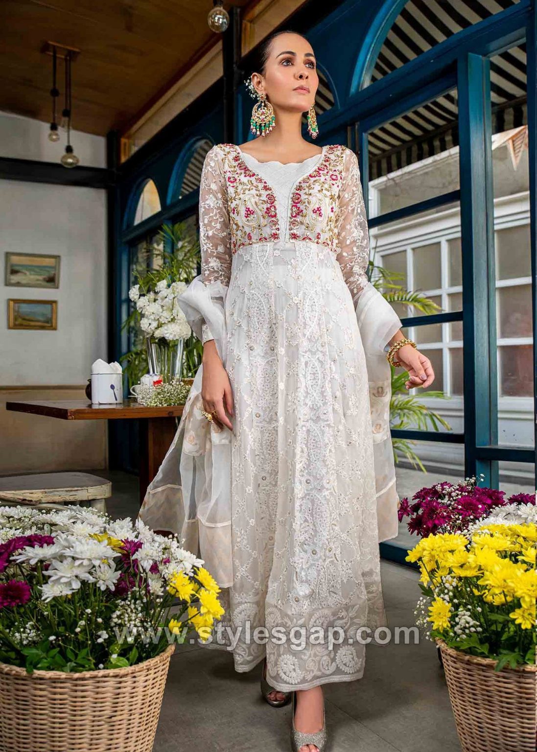 Indian Jacket Style Dresses Koti Anarkali Suits 2024-25 Collection