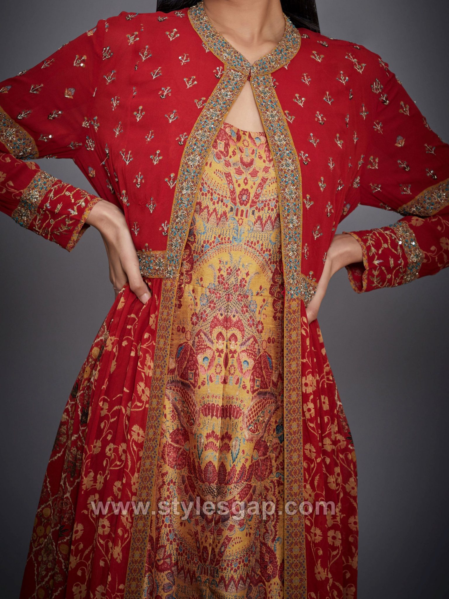 Indian Jacket Style Dresses Koti Anarkali Suits 2025-26 Collection