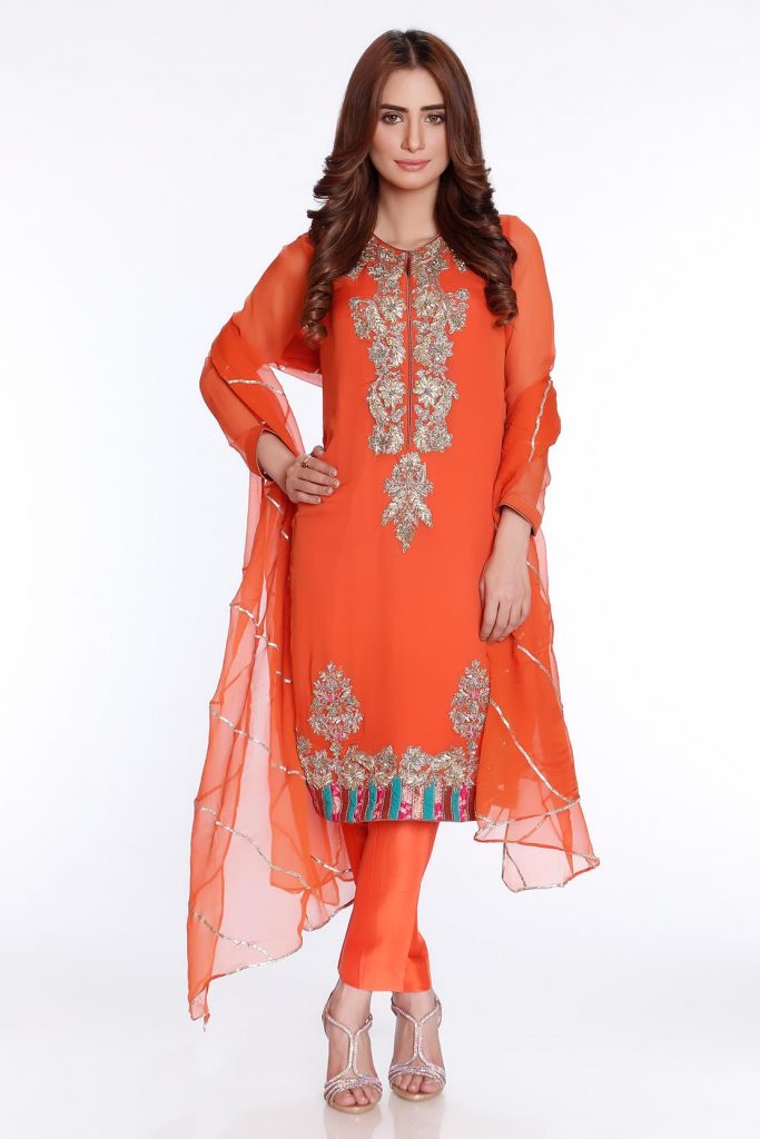 Chinyere Latest Party Wear Dresses Collection 2018 for Women