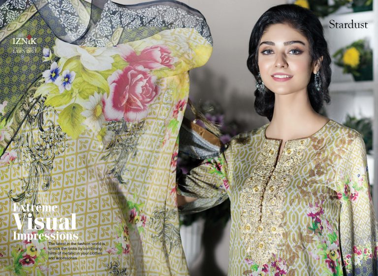 Iznik Spring Summer Luxury Lawn Collection 2017 Designer Lawn Suits