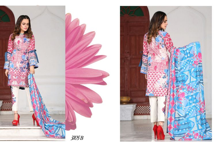 Flora Premium Lawn Designs Collection 2017 Best Pakistani Lawn Suits