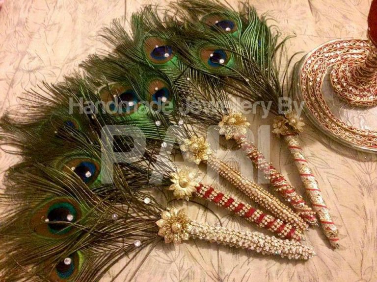 Handmade Mayon Mehndi Jewelry 2018 by Pari Designs Collection