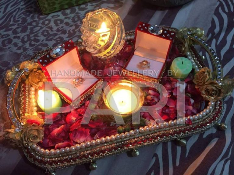 Handmade Mayon Mehndi Jewelry 2018 by Pari Designs Collection