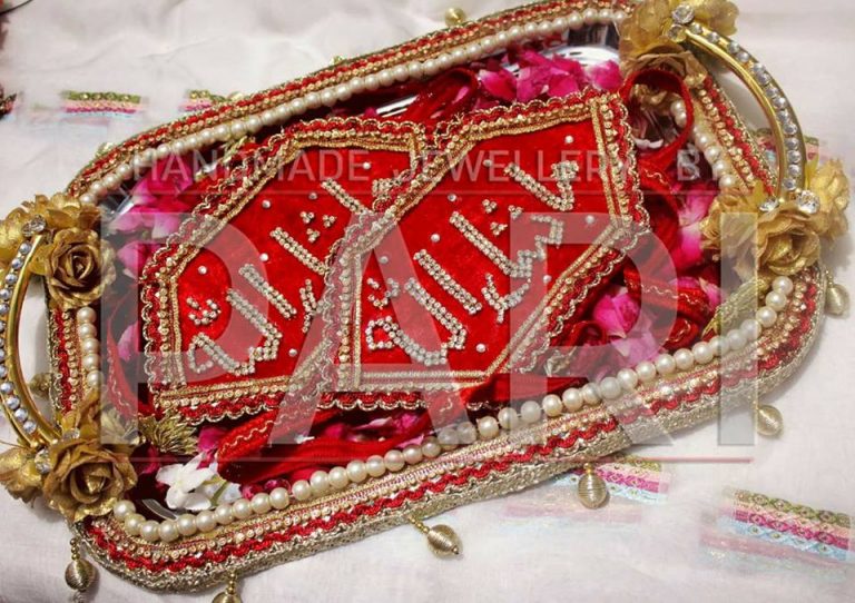 Handmade Mayon Mehndi Jewelry 2018 by Pari Designs Collection