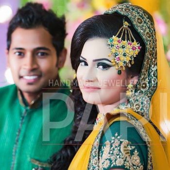 Handmade Mayon Mehndi Jewelry 2018 by Pari Designs Collection