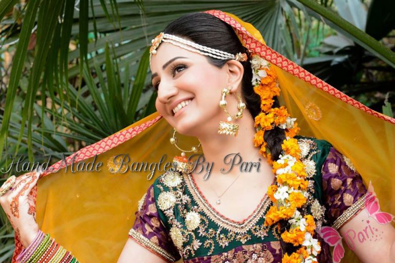 Handmade Mayon Mehndi Jewelry 2018 by Pari Designs Collection