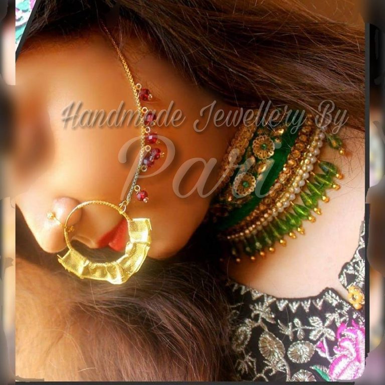 Handmade Mayon Mehndi Jewelry 2018 by Pari Designs Collection