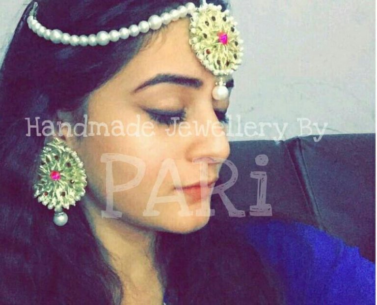 Handmade Mayon Mehndi Jewelry 2018 by Pari Designs Collection