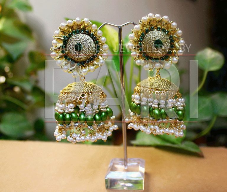 Handmade Mayon Mehndi Jewelry 2018 by Pari Designs Collection