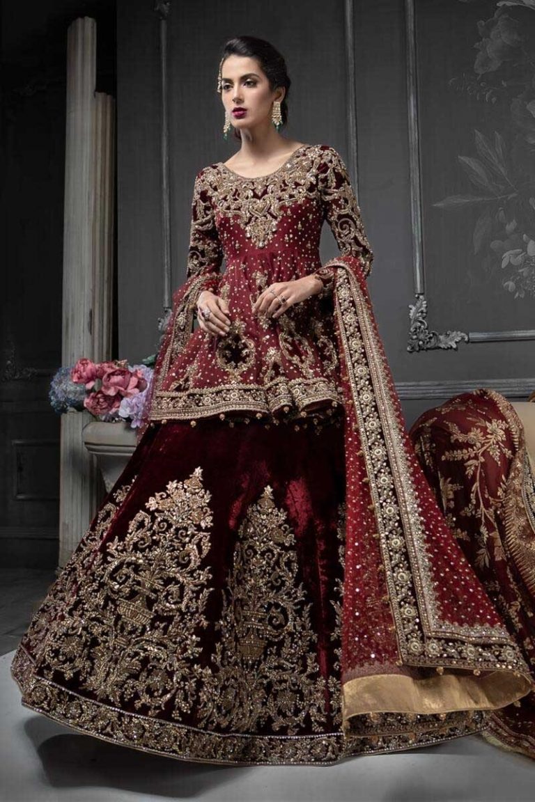 Pakistani Designer Bridal Dresses Maria B Brides 2022 2023 Collection Pakistani Designer Bridal Dresses Maria B Brides 2022 2023 Collection