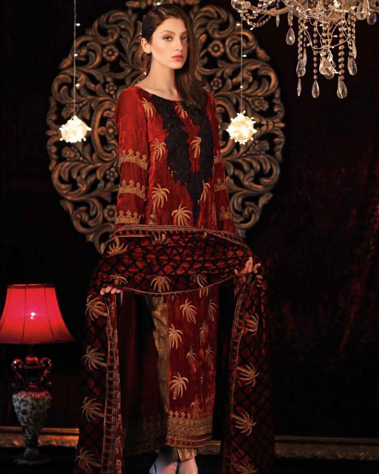 Winter Velvet Dresses Designs Latest Trends Collection 2026