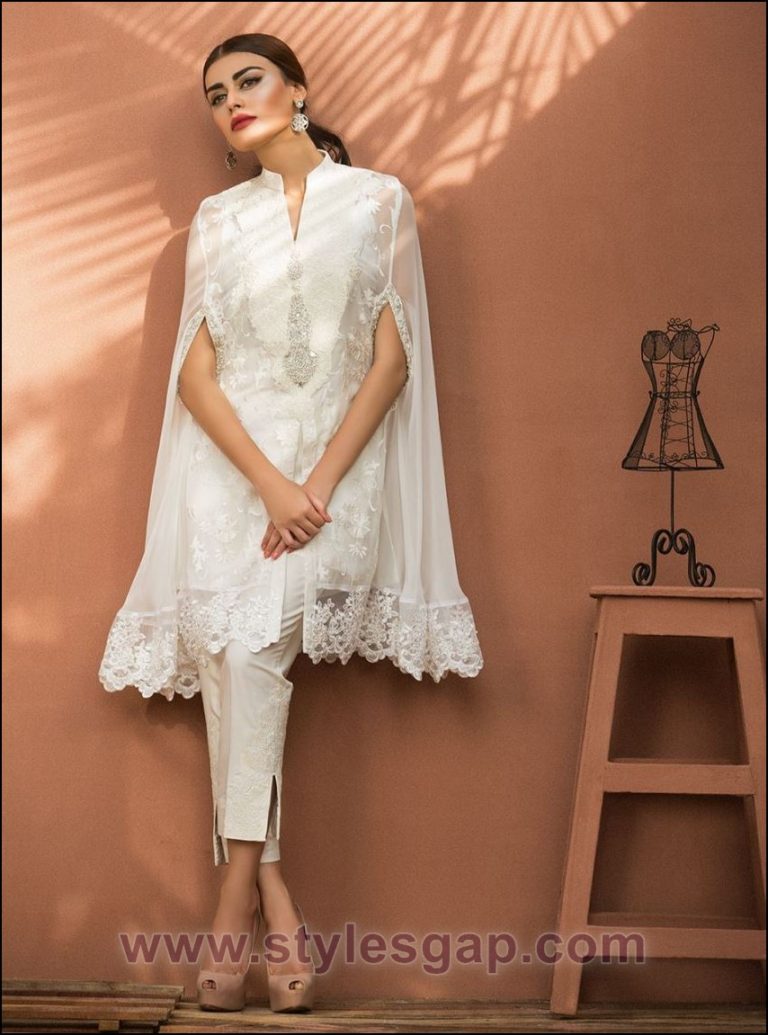 Latest Ladies Medium Shirts Frocks Designs & Styles 2024