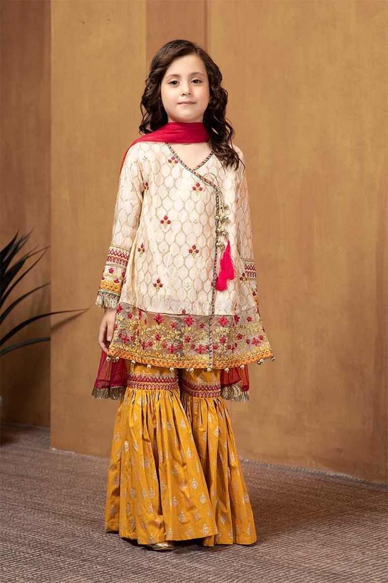 Maria B Fancy Kids Desi Dresses Designs for Girls 2025 Collection