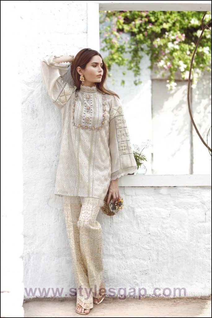 Latest Ladies Medium Shirts Frocks Designs & Styles 2024