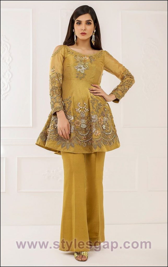 Latest Ladies Medium Shirts Frocks Designs & Styles 2024