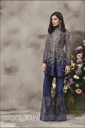 Latest Ladies Medium Shirts Frocks Designs & Styles 2024