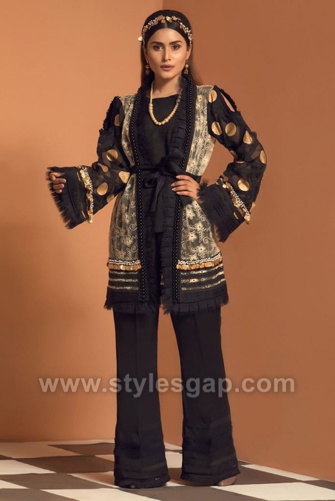 Front Open Jacket style- Top 15 Must Follow Best Eid Dressing & Styling ...