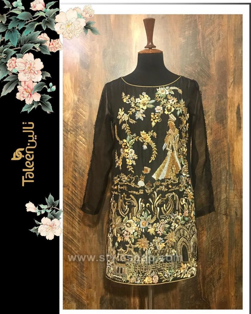 Taleen Brand Latest Formal Party Wear Dresses Styles 2018-2019