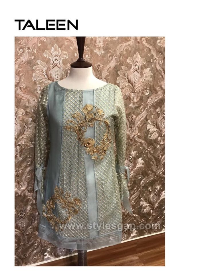 Taleen Brand Latest Formal Party Wear Dresses Styles 2018-2019