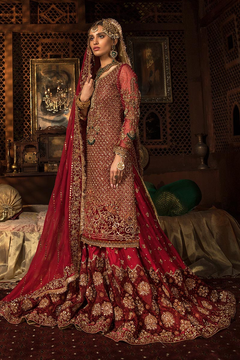 Pakistani Designer Bridal Dresses Maria B Brides 3 StylesGap Pakistani Designer Bridal Dresses Maria B Brides 3 StylesGap